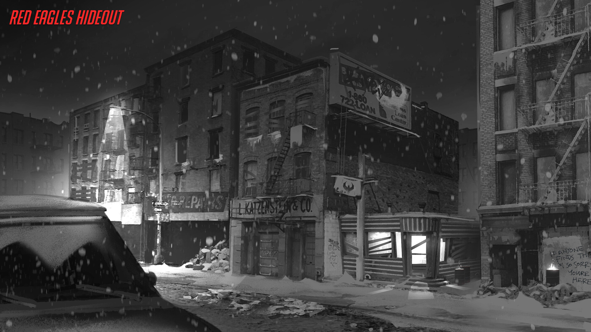 ArtStation - Red Eagles Hideout