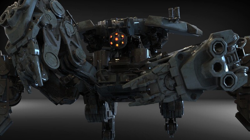 ArtStation - Crypt-Keeper Construction Mecha