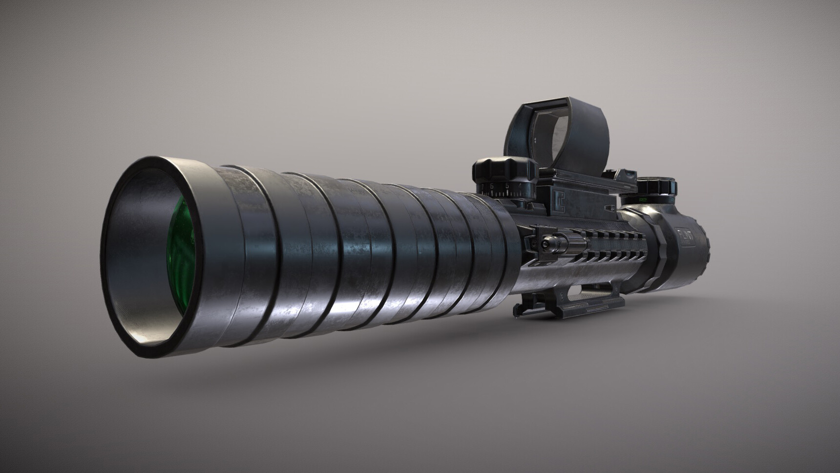 ArtStation - Rifle Scope