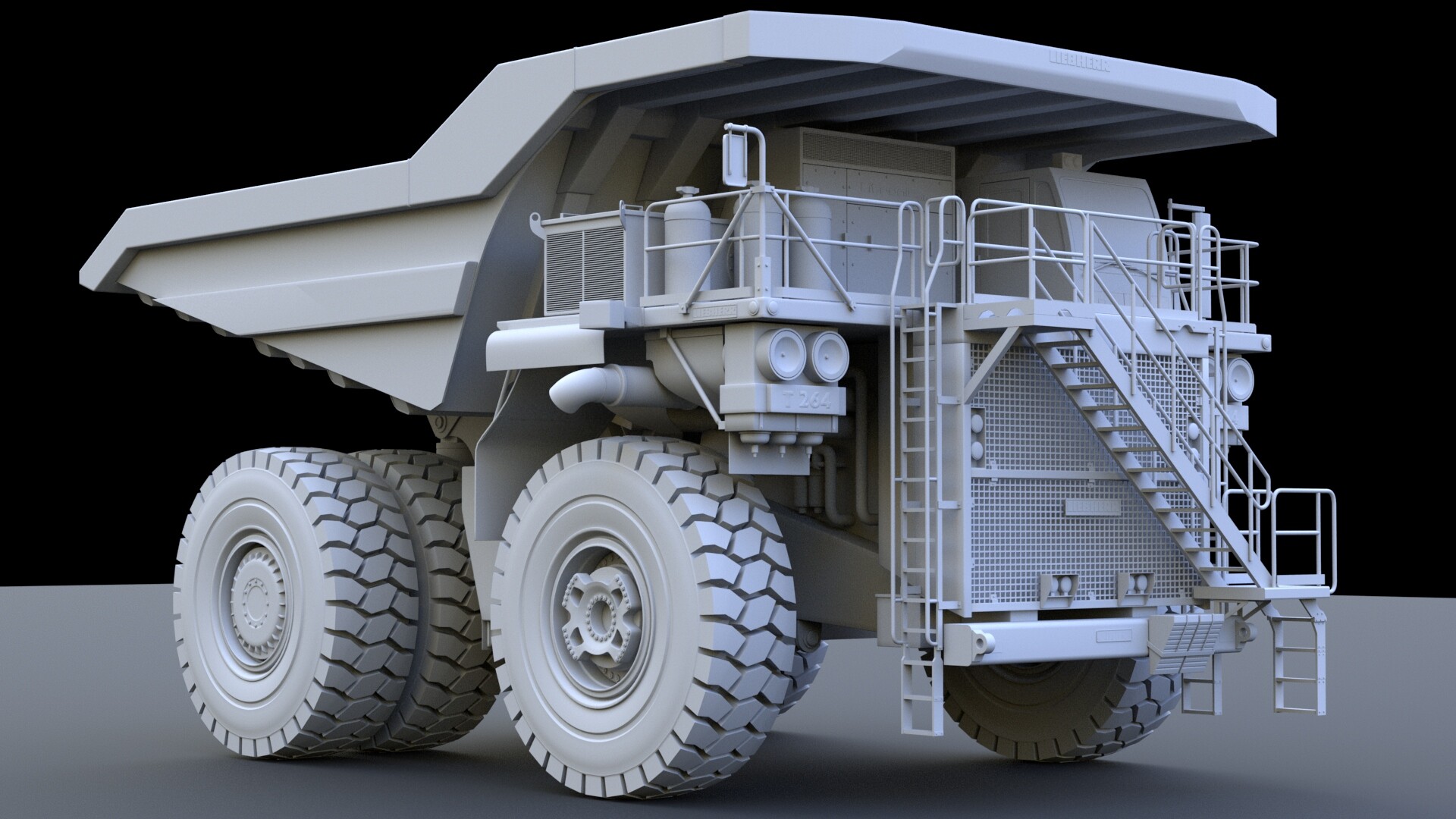 ArtStation - Liebherr_T_264_Dump_Truck