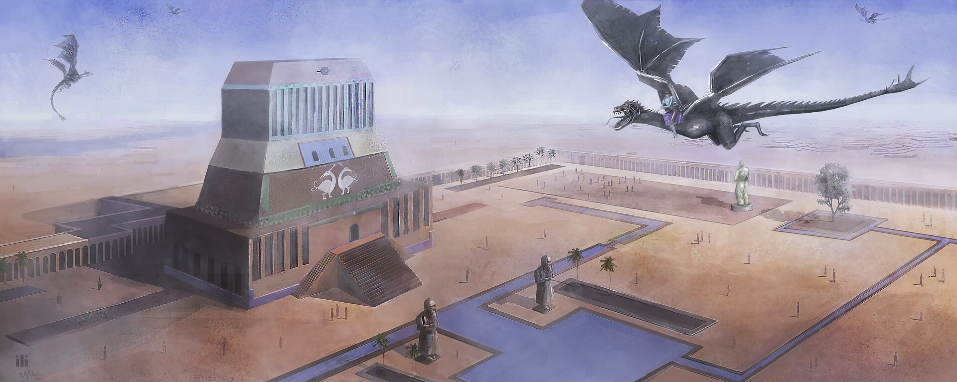 ArtStation - Once upon a time in the Urshalim