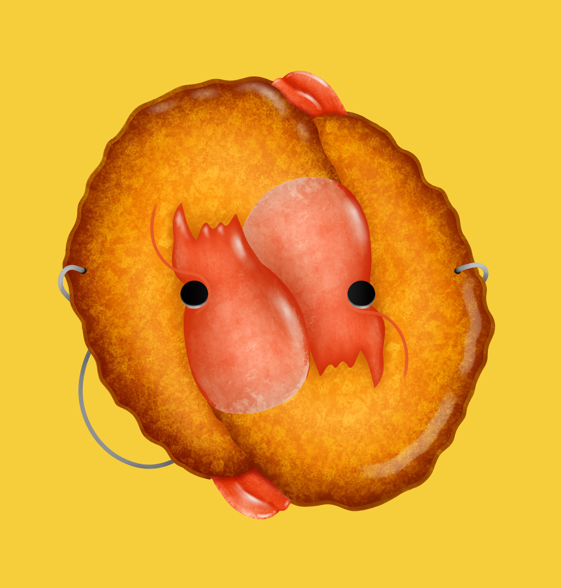 ArtStation - Shrimp Fry Mask