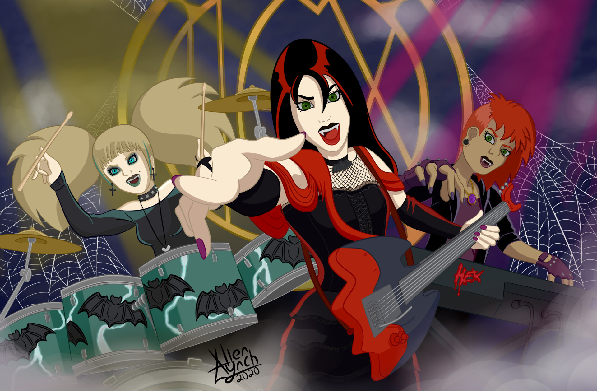 ArtStation - "I'm a Hex Girl and I'm gonna put a spell on you!"