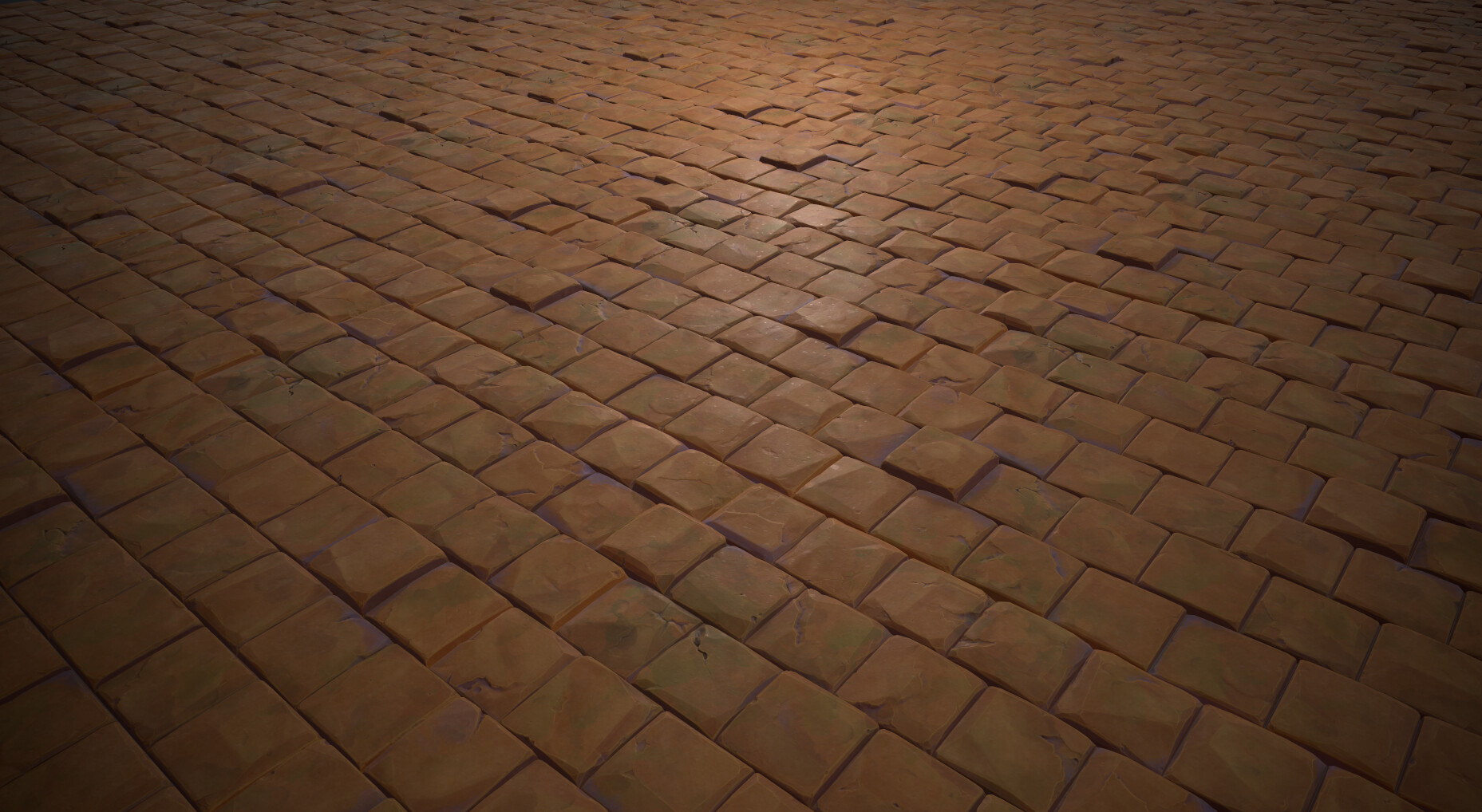 ArtStation - Stylized Tile Practice / Substance Painter Practice