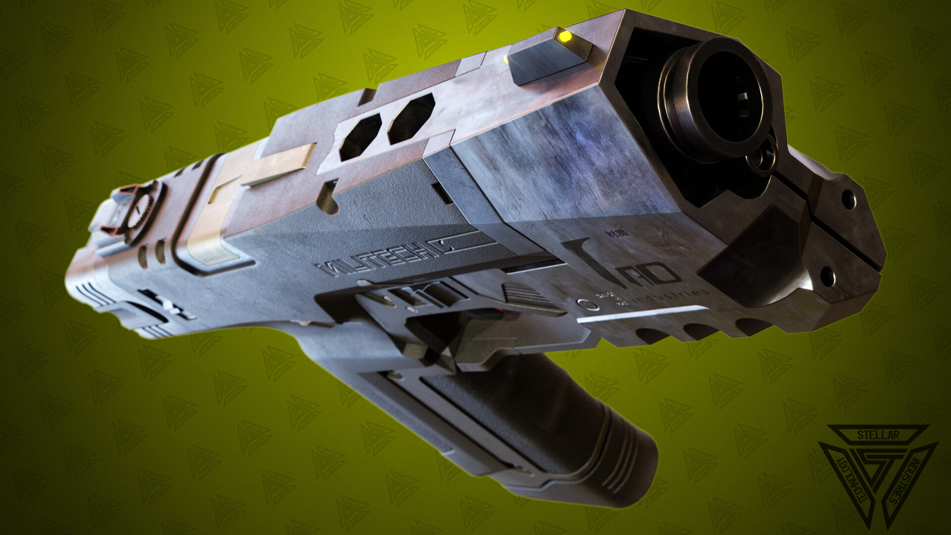 ArtStation Militech 9mm Pistol Cyberpunk 2077 Fan Art, 58% OFF