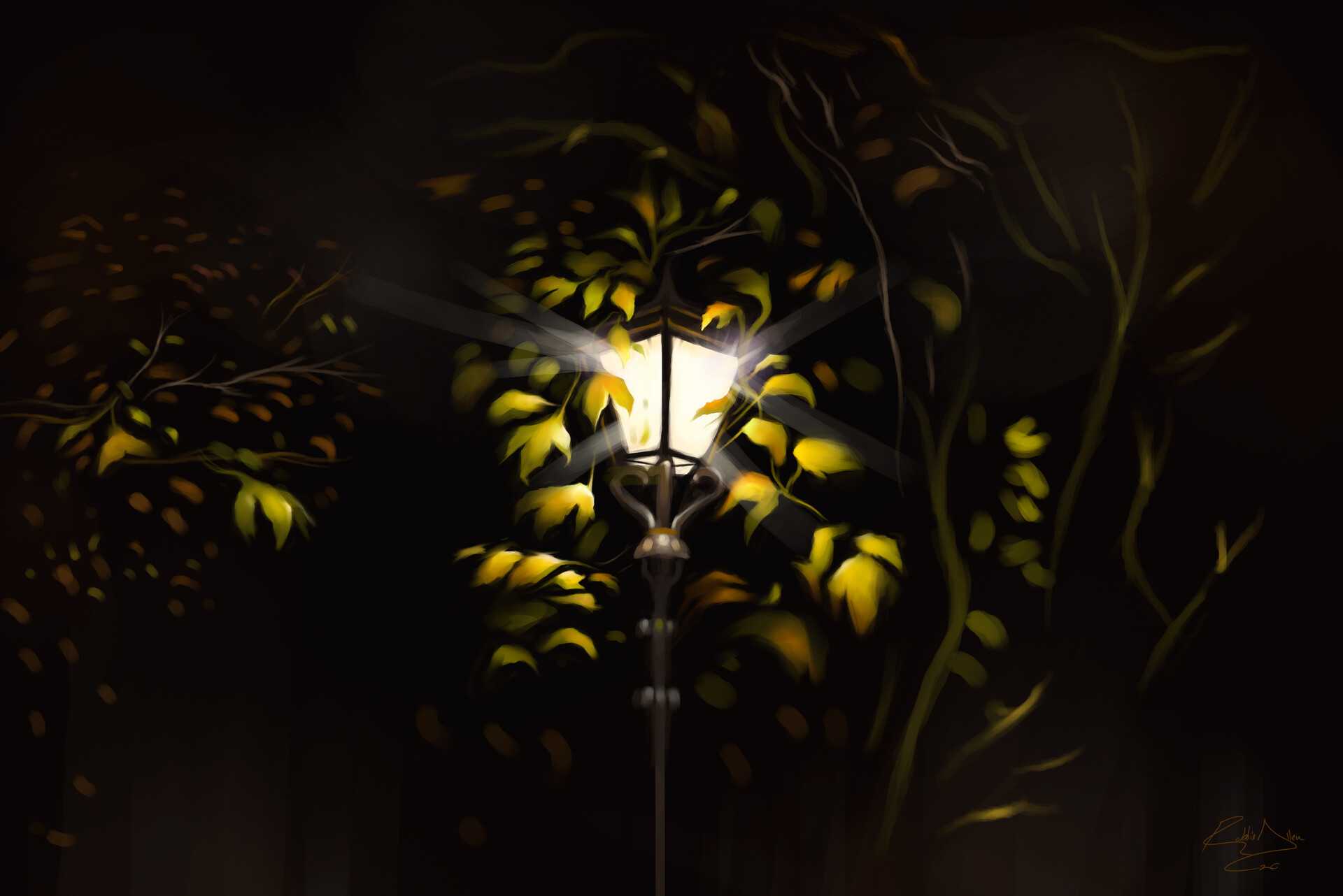 Robbie Allen - London Street Light