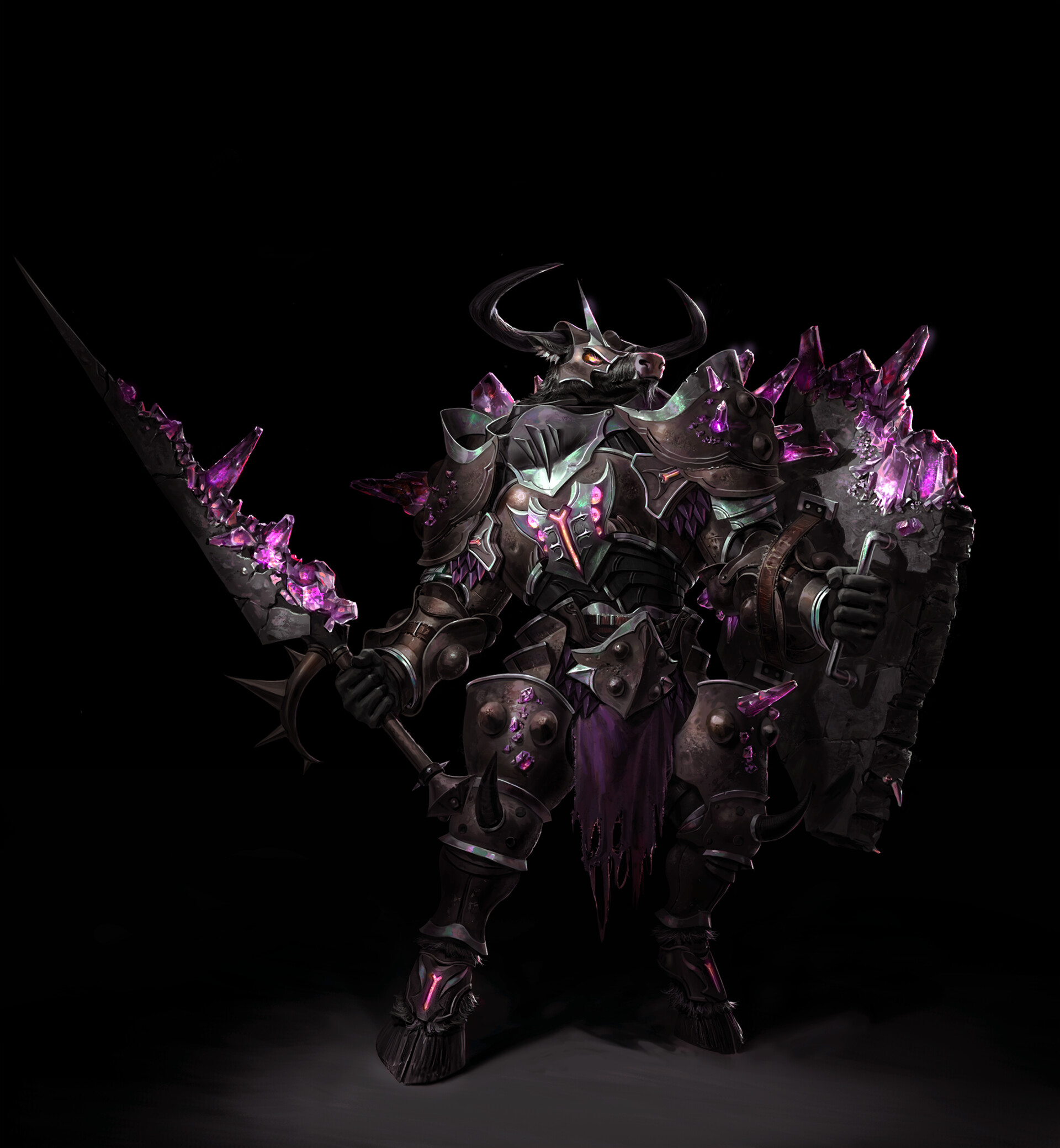 ArtStation - Black magic creature