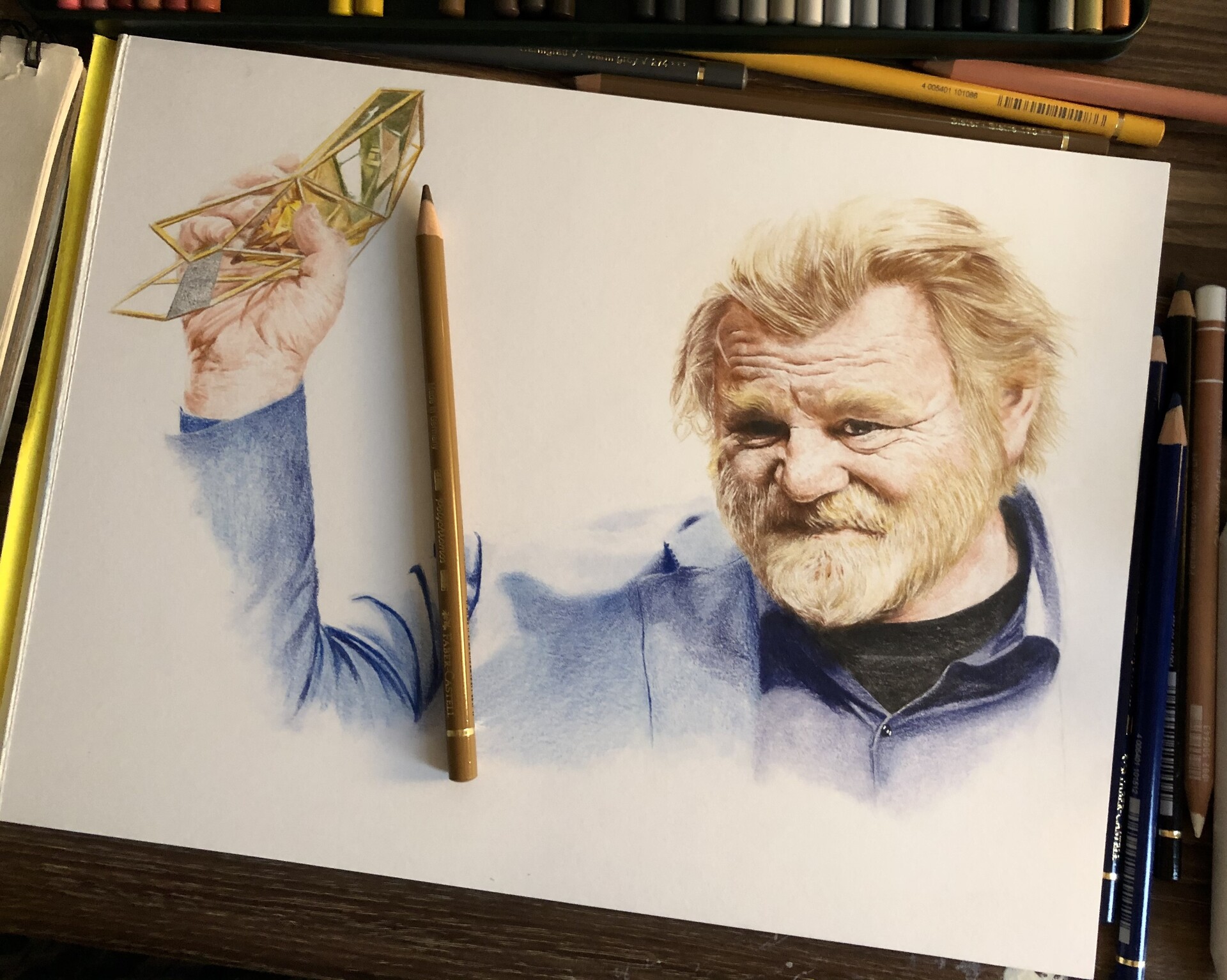 ArtStation - Colorized an old sketch.