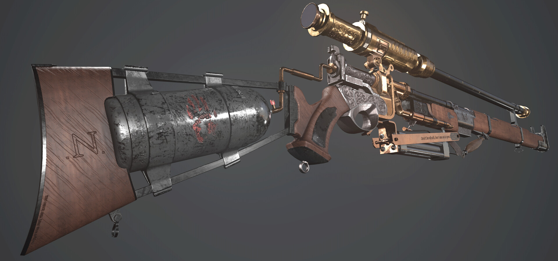 Park yongnam - Pneumatic Rifle Concept Gun!!! the order 1886
