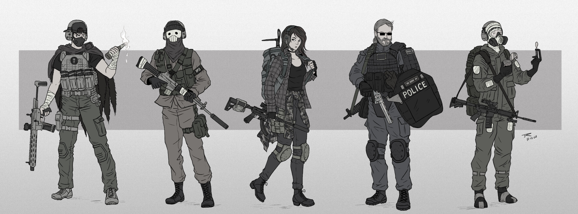 ArtStation - The Squad pt 6