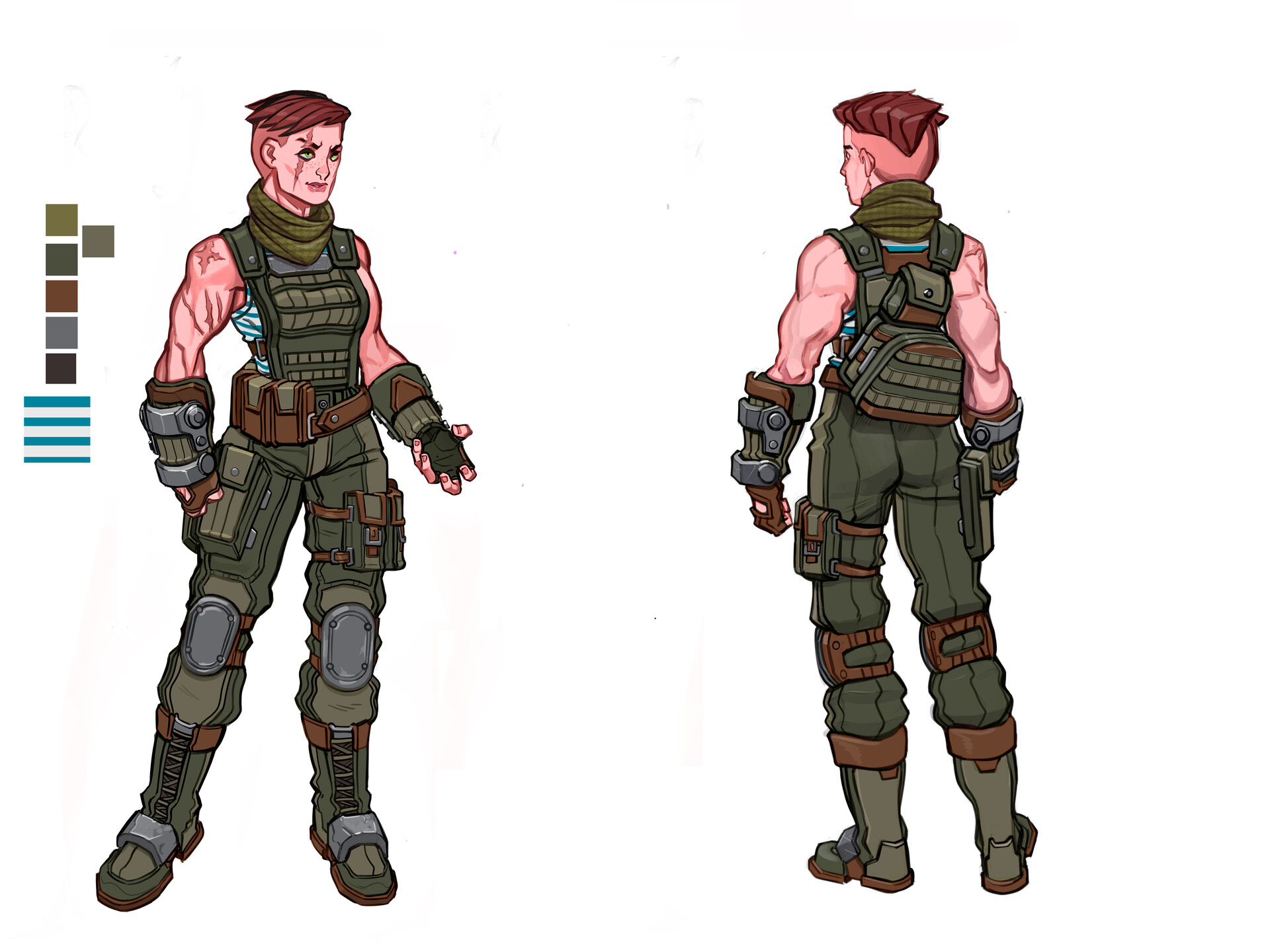 ArtStation - Intel Spec-Ops - Ariadna