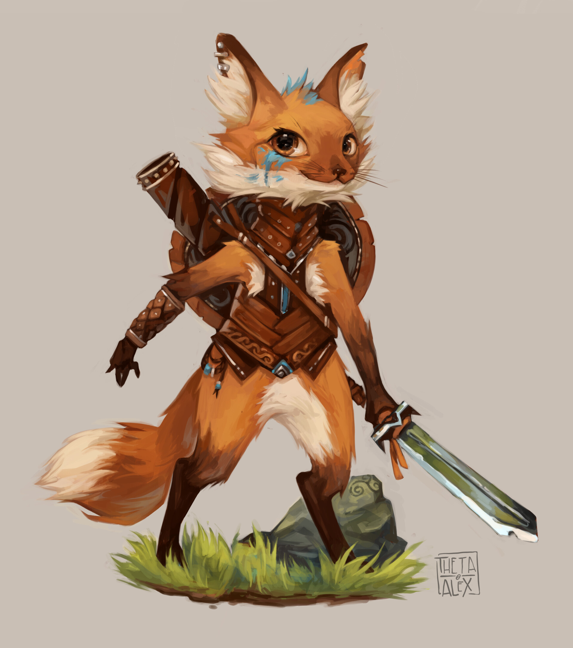 ArtStation - Fox Adventurer