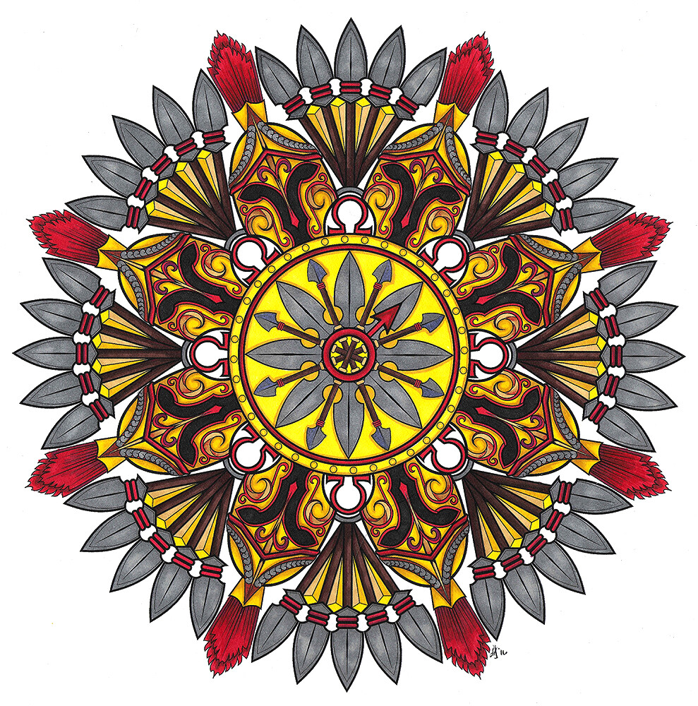 ArtStation - Mandala: Mars