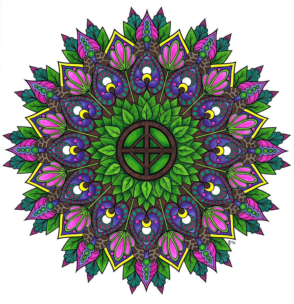 ArtStation - Mandala: Earth