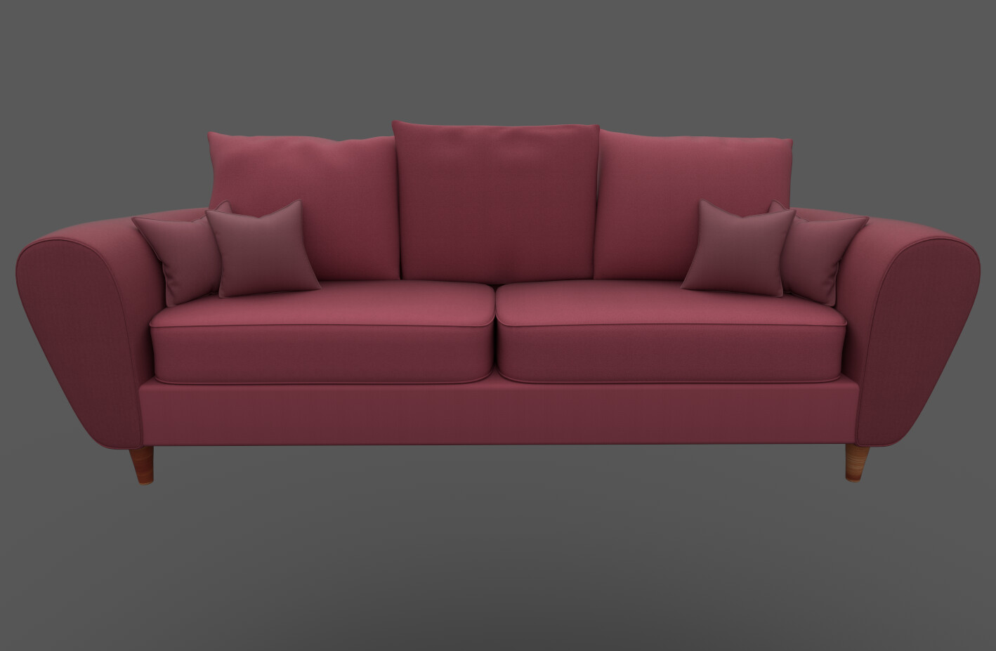 ArtStation - Red Sofa