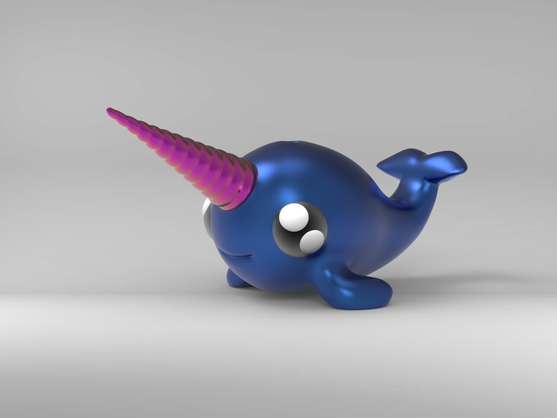 ArtStation - Narwhal 3D print model