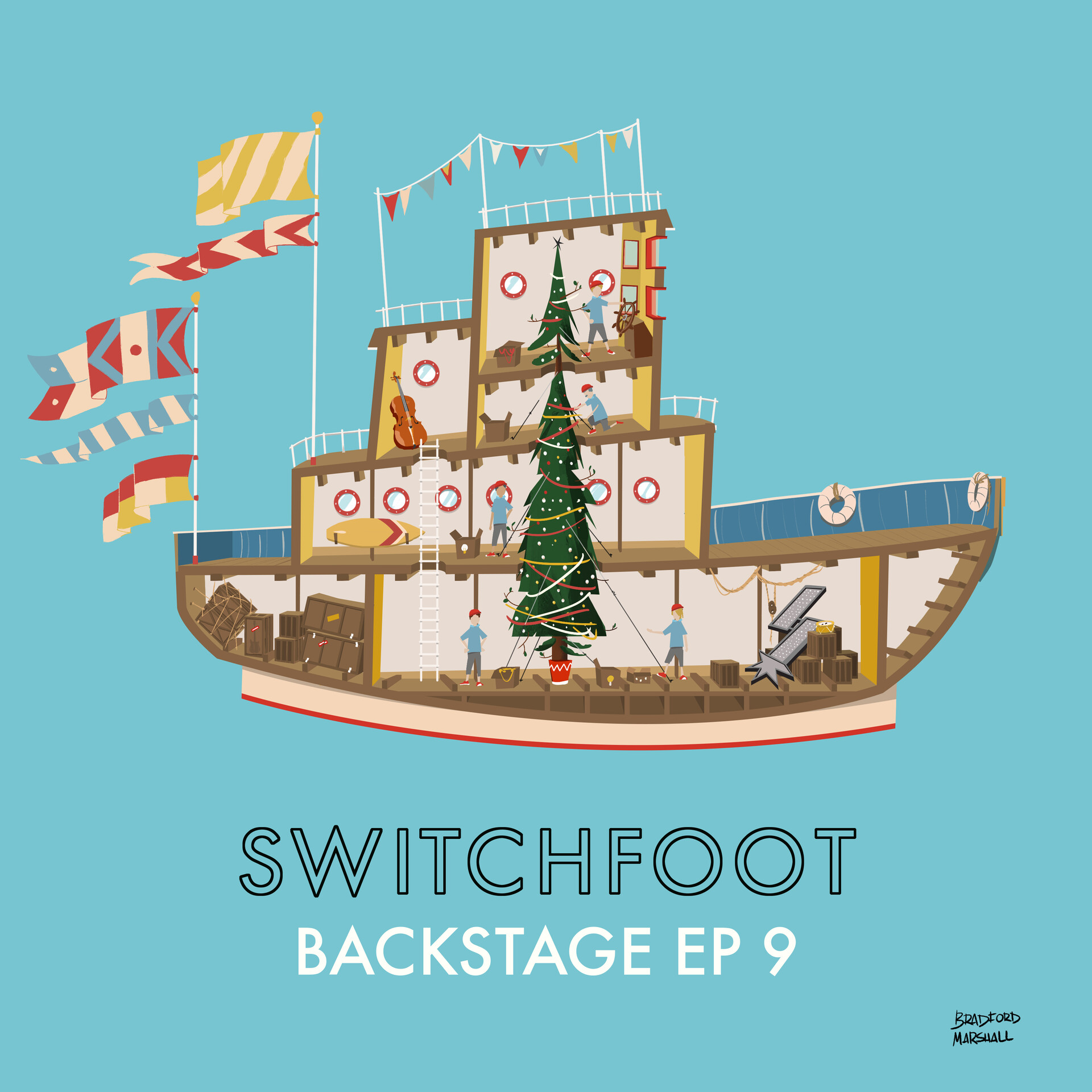 ArtStation - Switchfoot Backstage EP 9 - Official album artwork