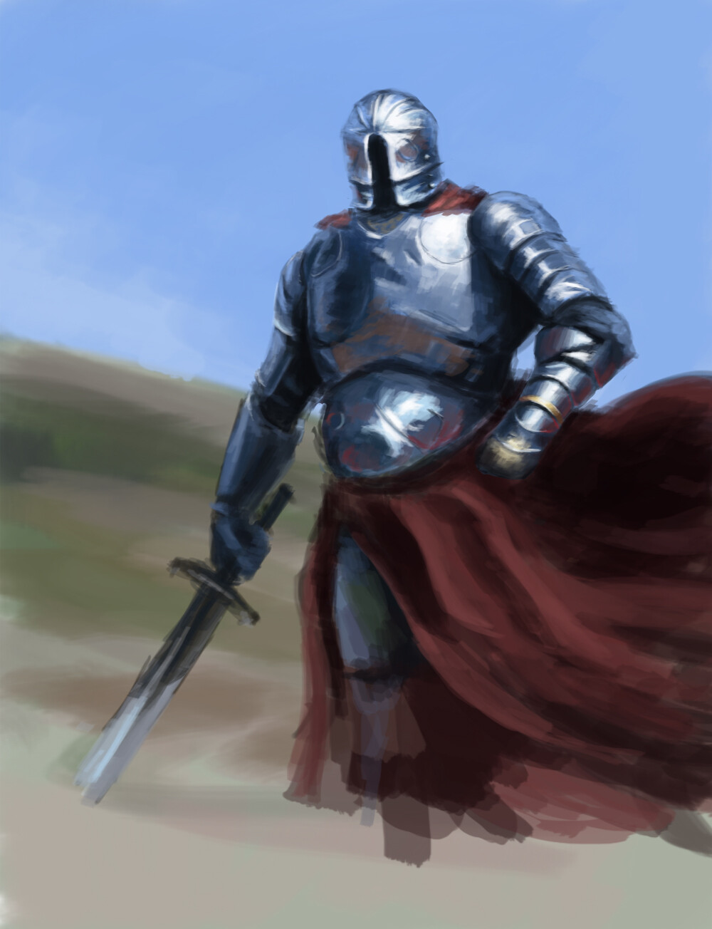 ArtStation - Knight study