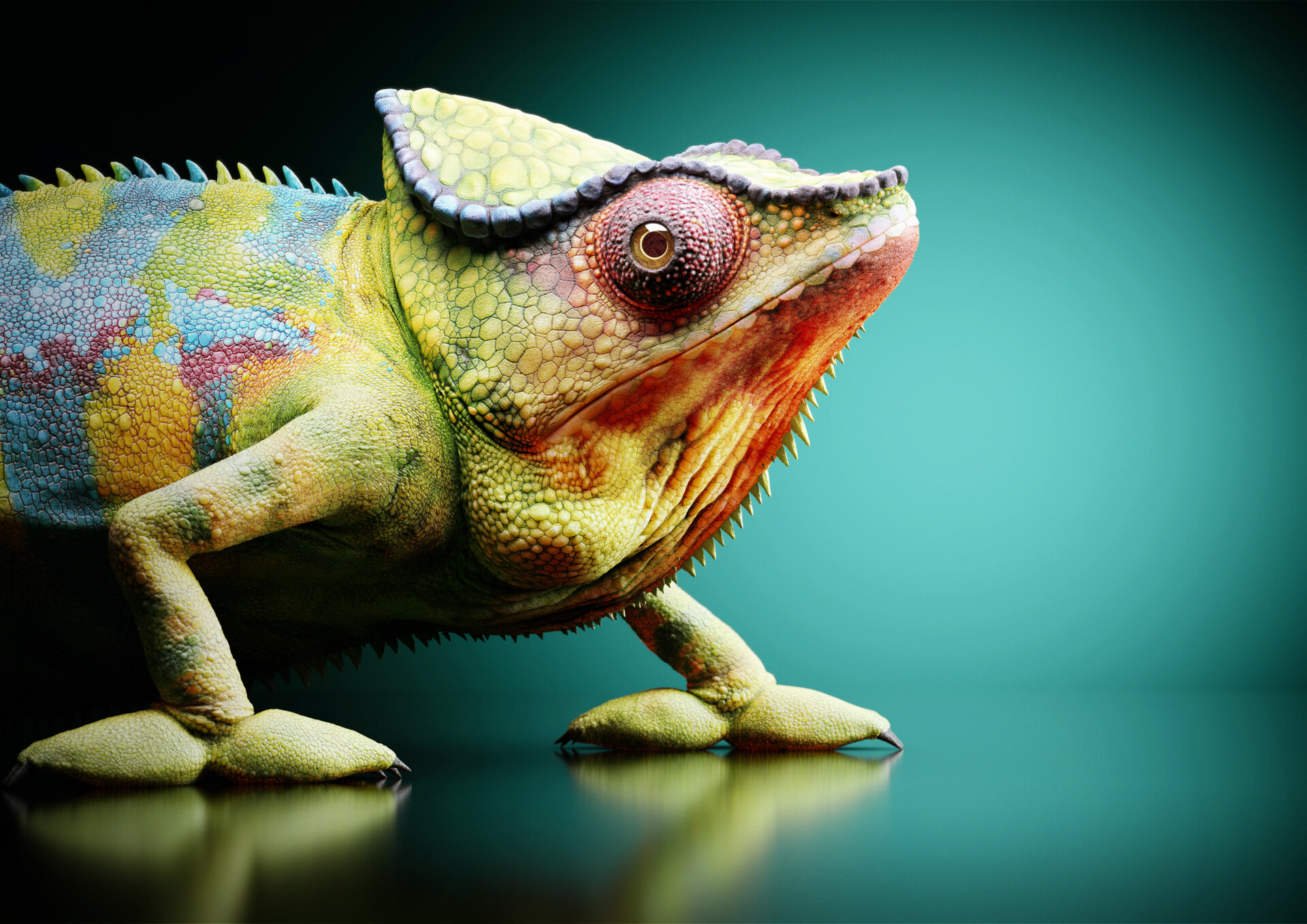 Ken Matsui - George The Chameleon VFX