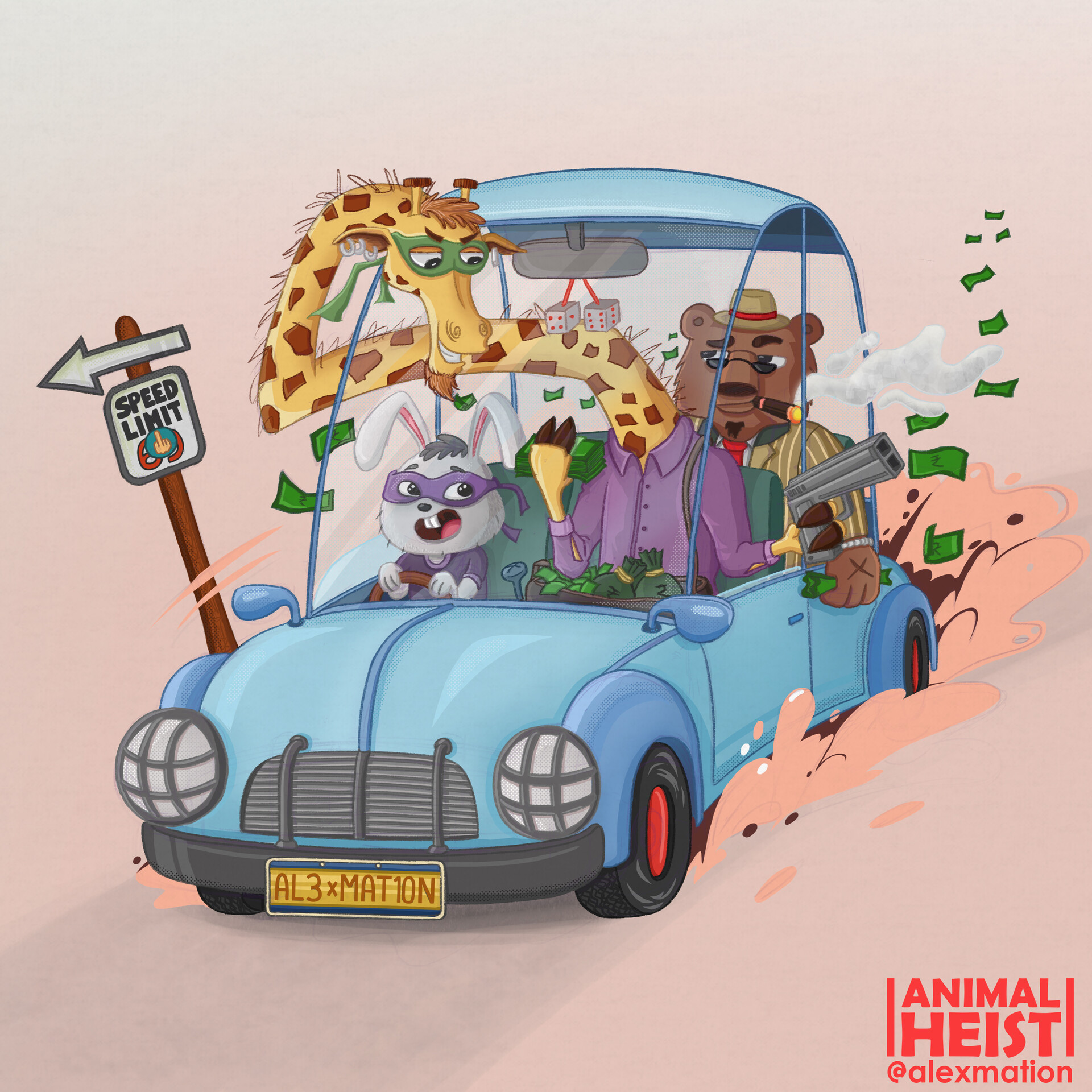 ArtStation - Animal heist