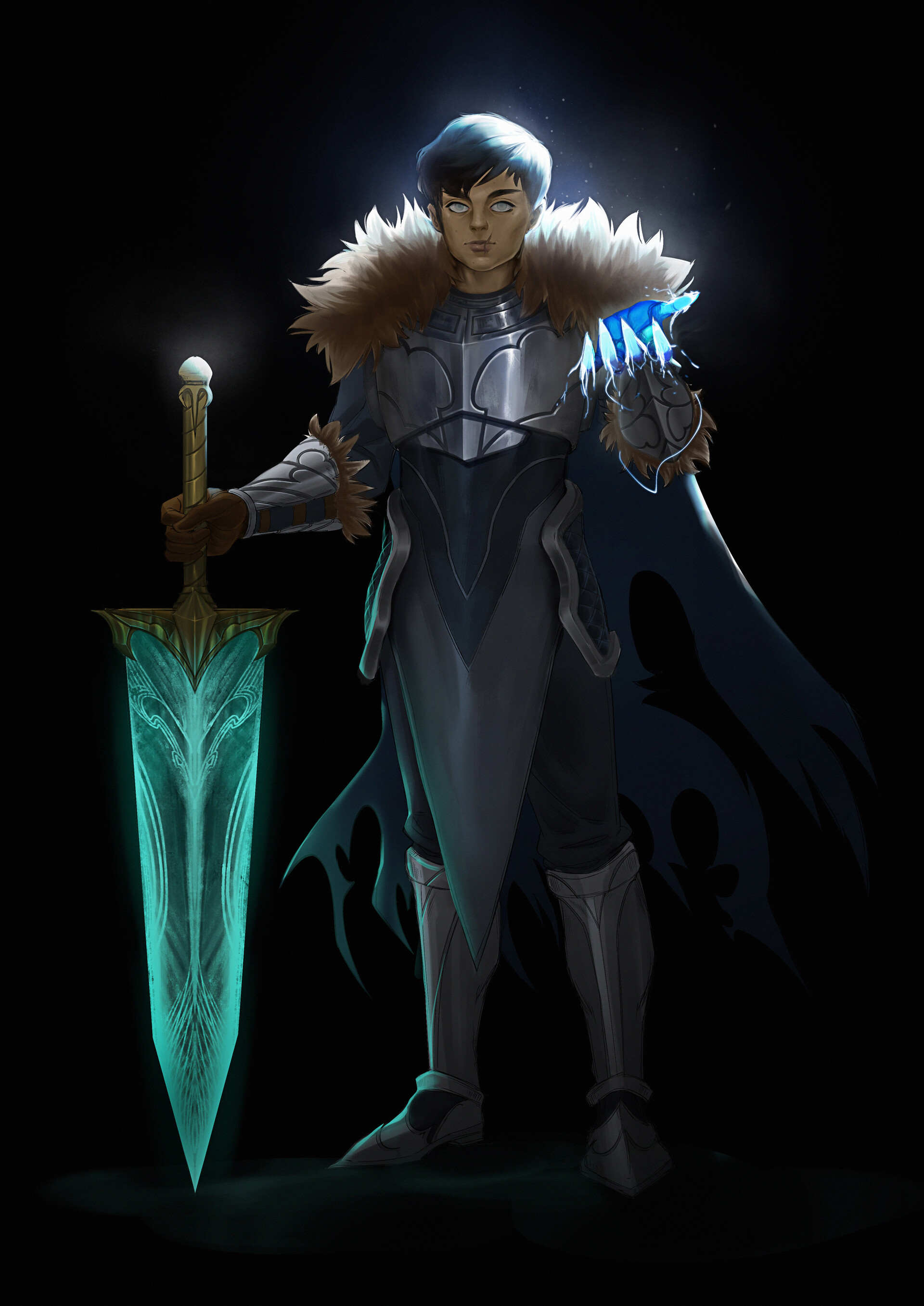 ArtStation - Self Character: Battle Mage