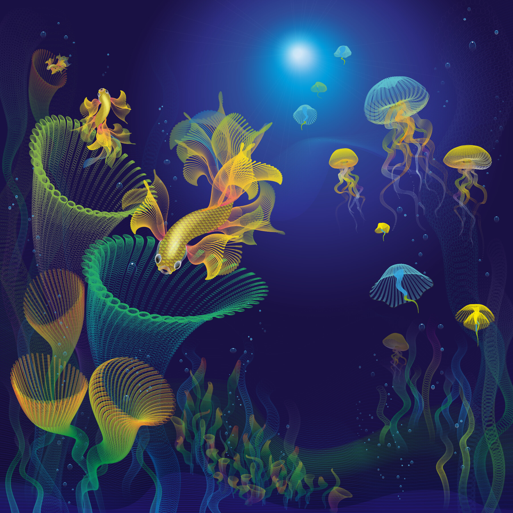 ArtStation - Underwater Vector Designs