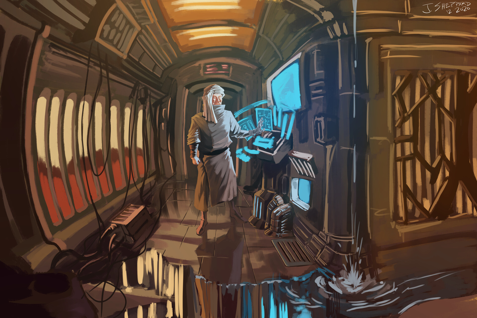 ArtStation - Tech Scene