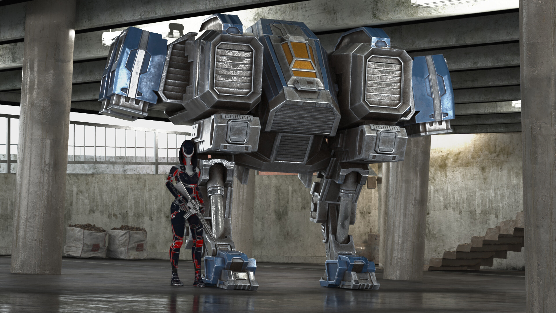 ArtStation - Mecha robot