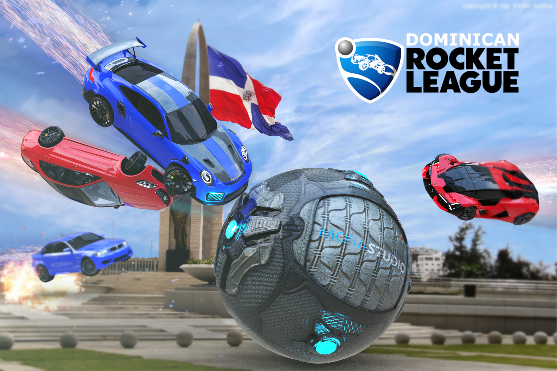ArtStation - DOminican Rocket League Blender