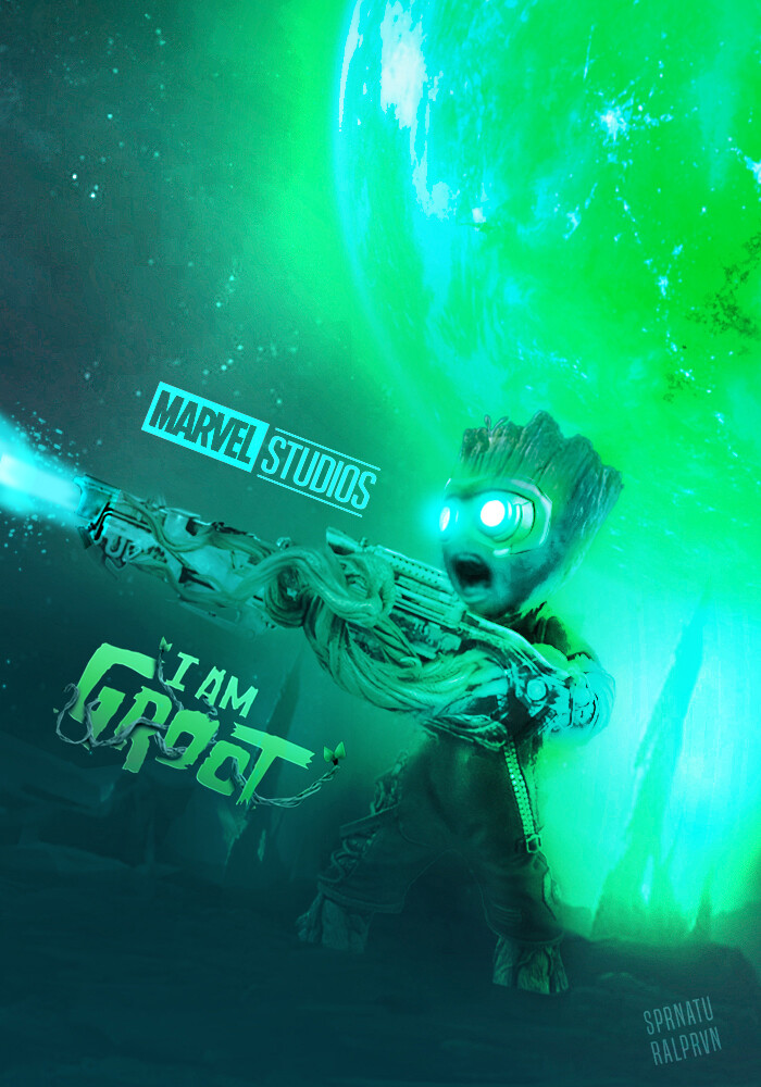 ArtStation - I am Groot fanart