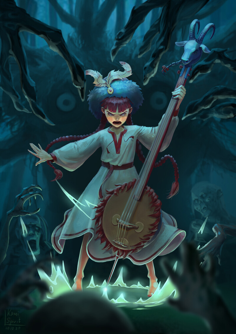 ArtStation - Kami Spirit