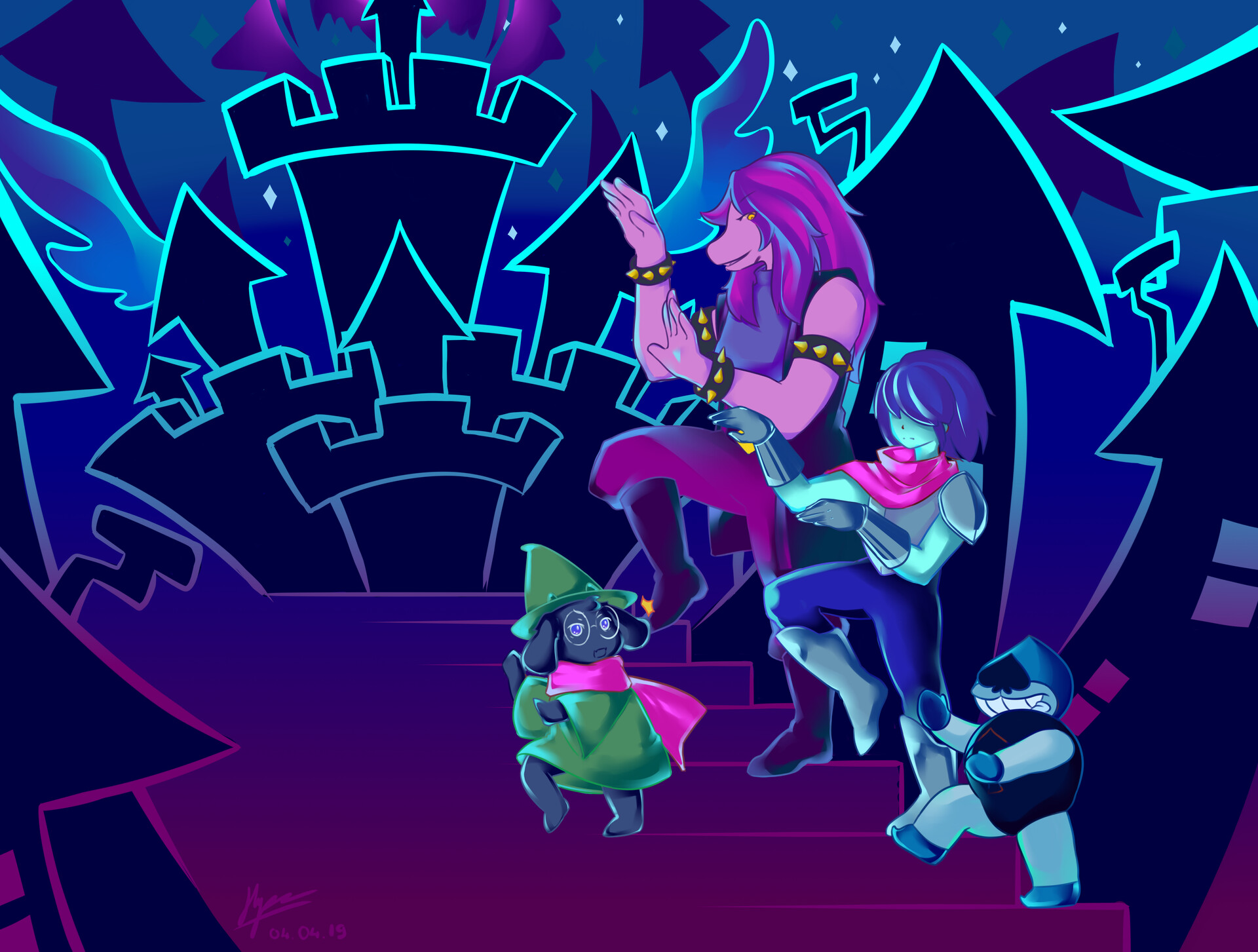 ArtStation - Deltarune Fanart