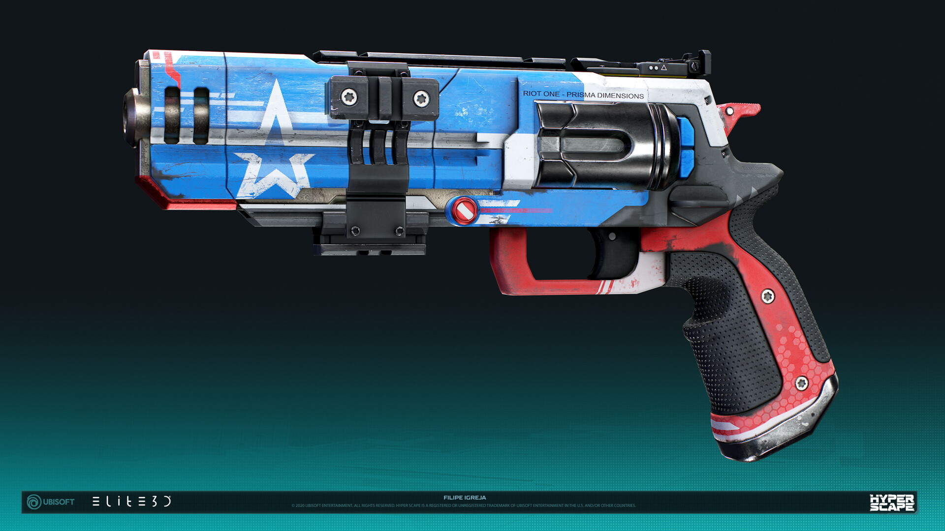 elite3d studio - Hyper Scape Weapons and Weapon Skins