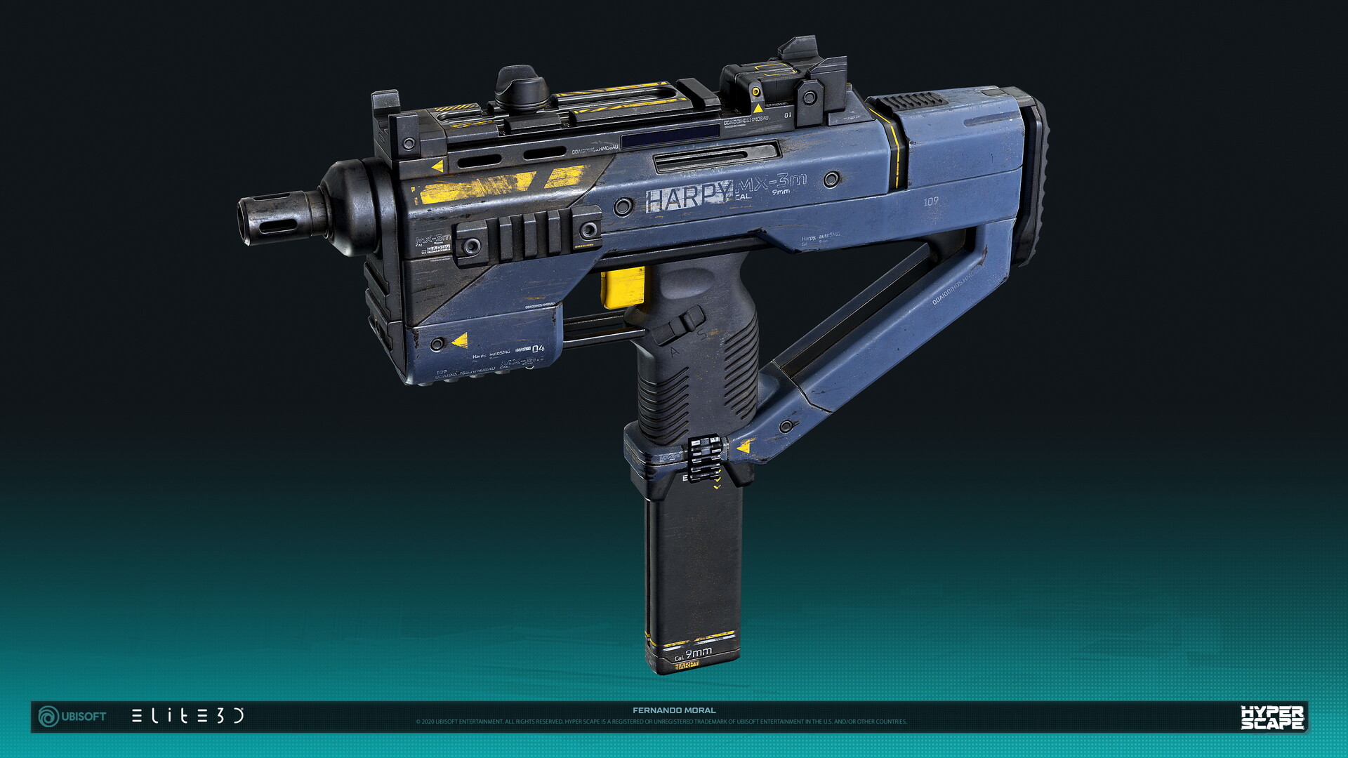 elite3d studio - Hyper Scape Weapons and Weapon Skins