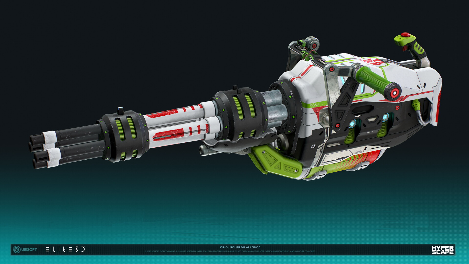 elite3d studio - Hyper Scape Weapons and Weapon Skins