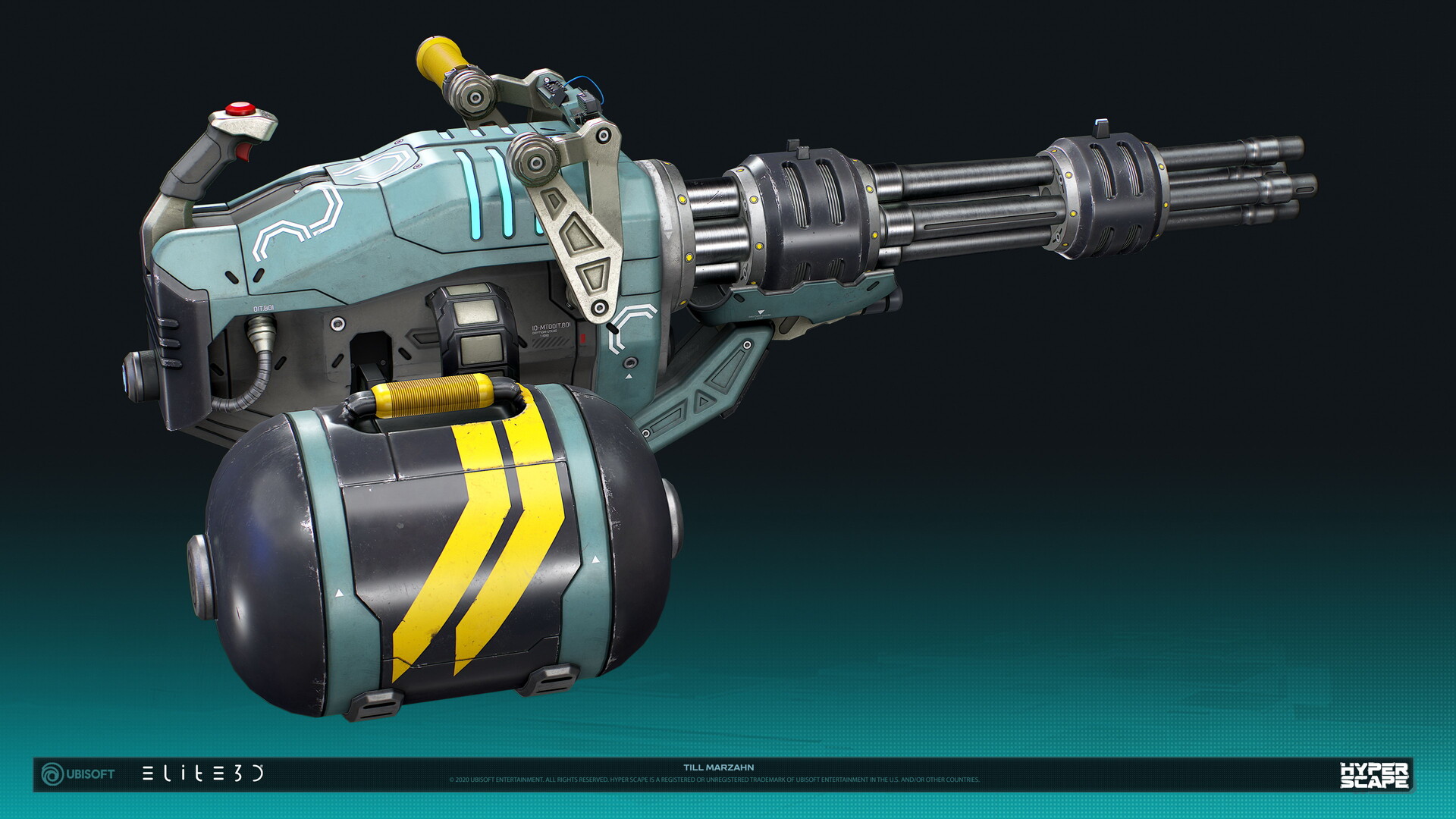 elite3d studio - Hyper Scape Weapons and Weapon Skins