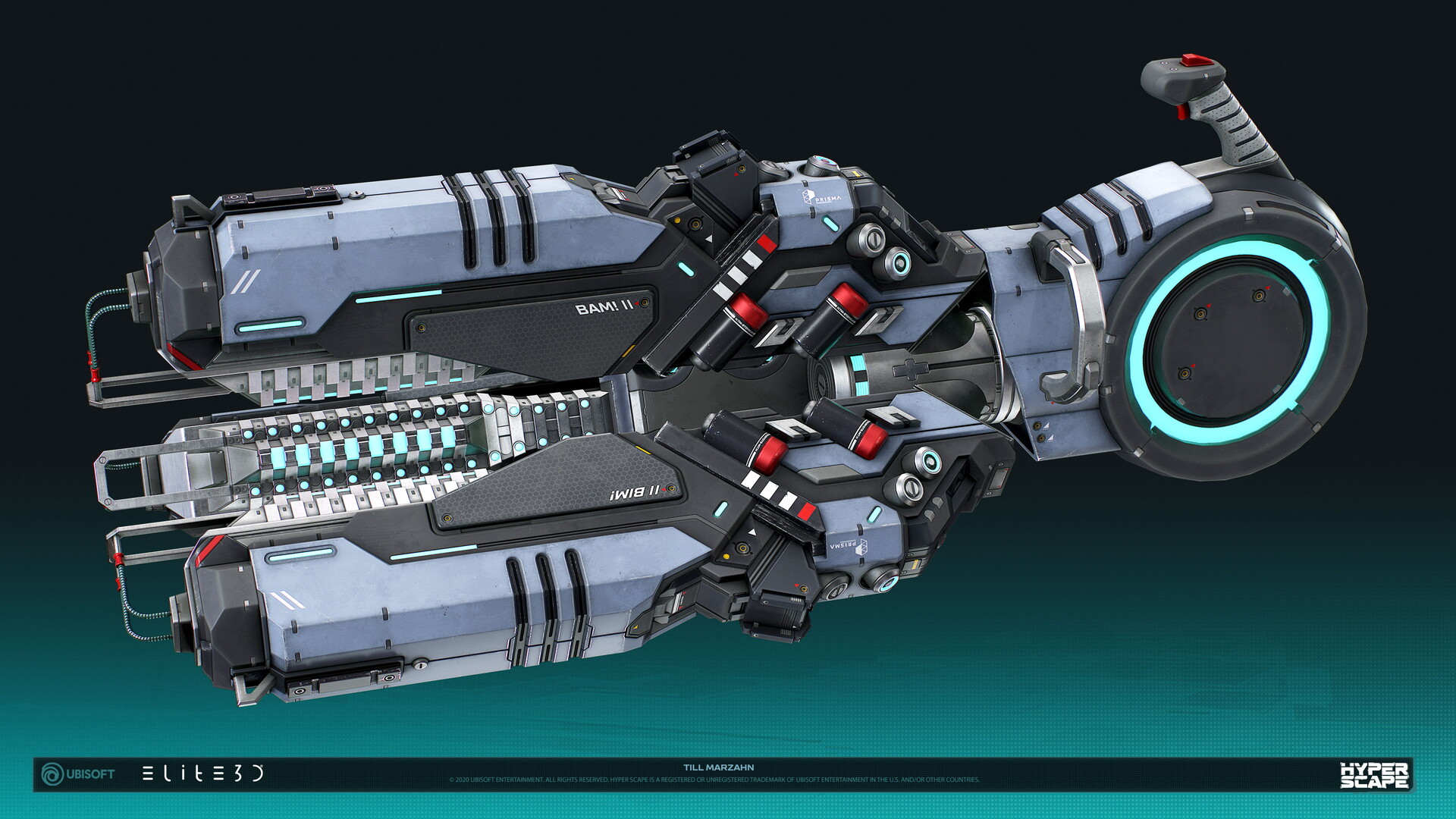 elite3d studio - Hyper Scape Weapons and Weapon Skins