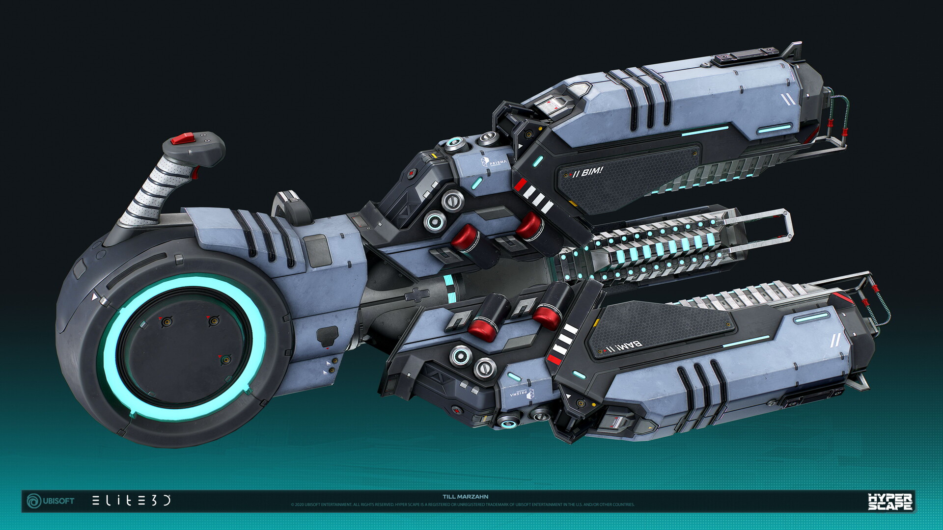 elite3d studio - Hyper Scape Weapons and Weapon Skins