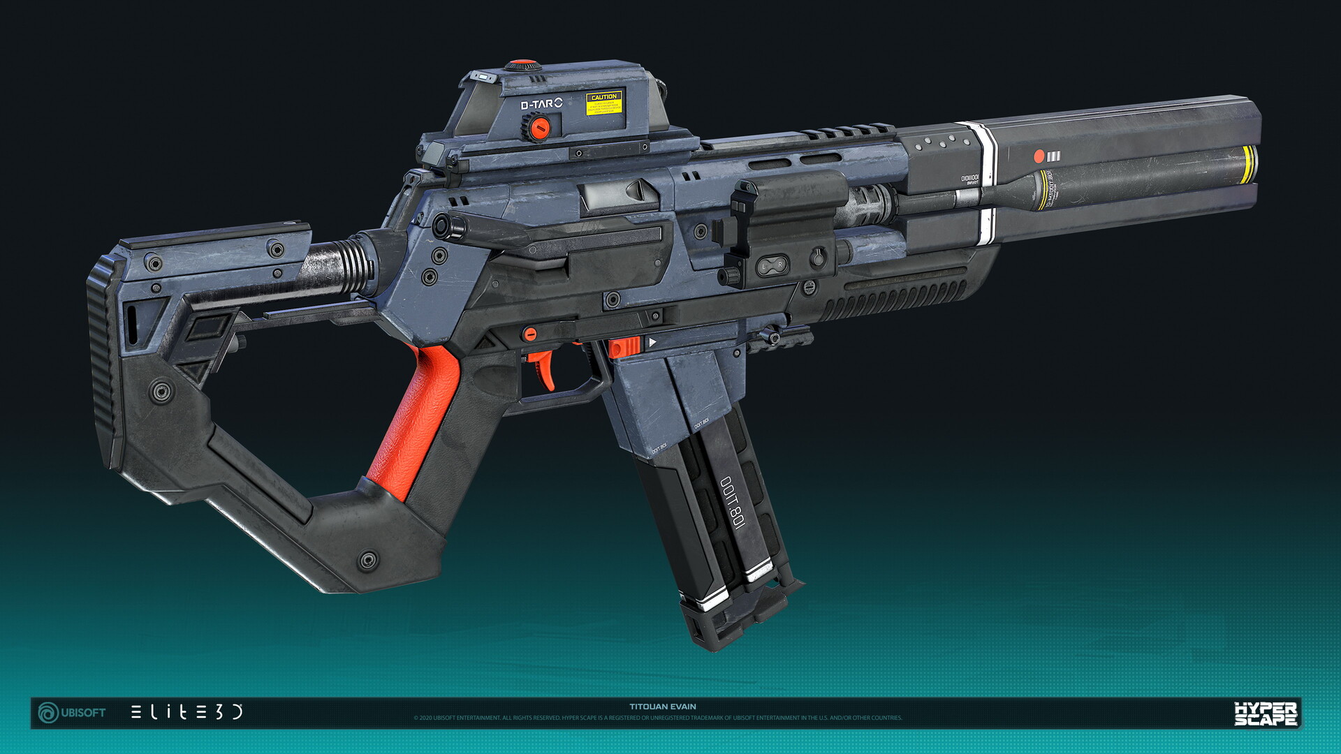 elite3d studio - Hyper Scape Weapons and Weapon Skins