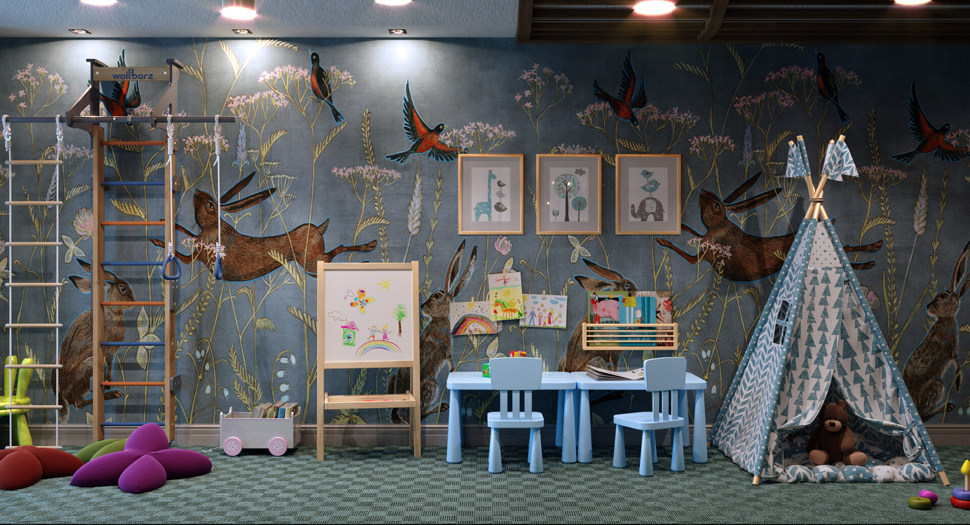 ArtStation - Children's playroom