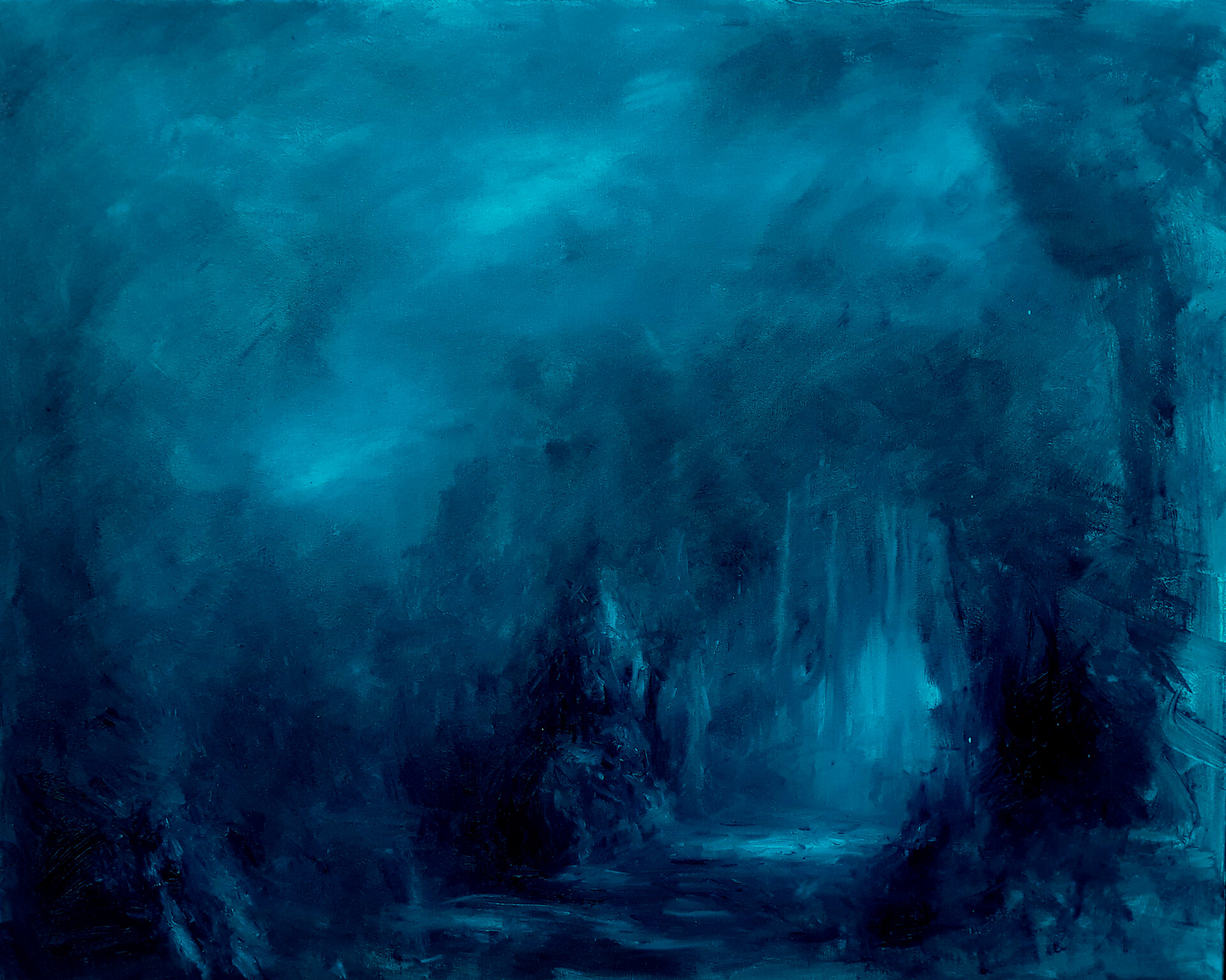 ArtStation - Dark - Oil Painting concept art