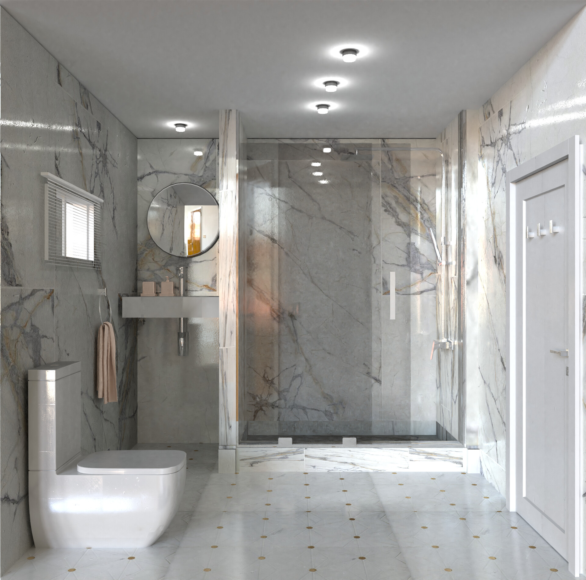 ArtStation - Bathroom Render