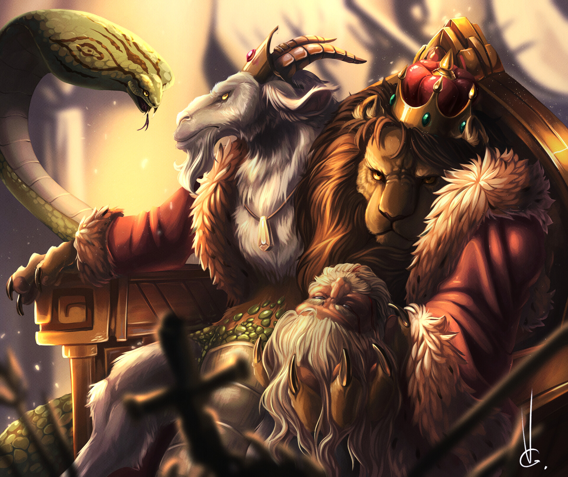 ArtStation - Chimera King(s)