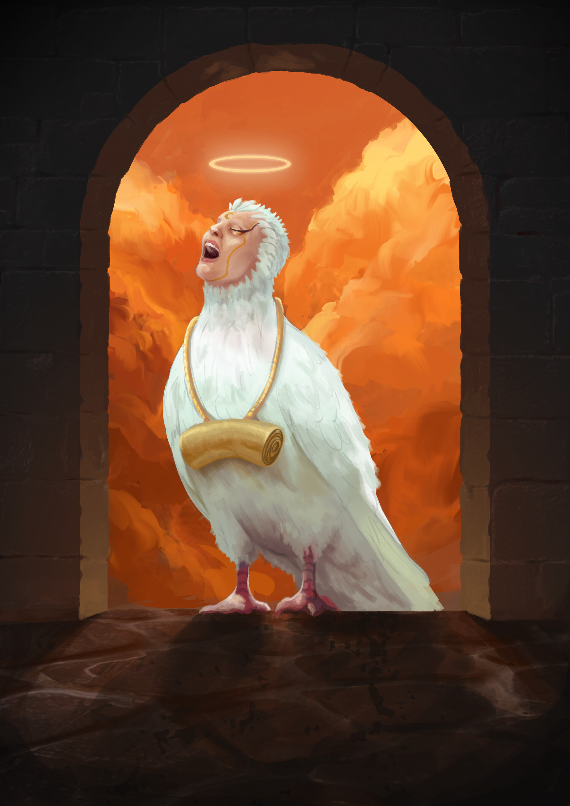 ArtStation - Ancient Myths - The Messenger