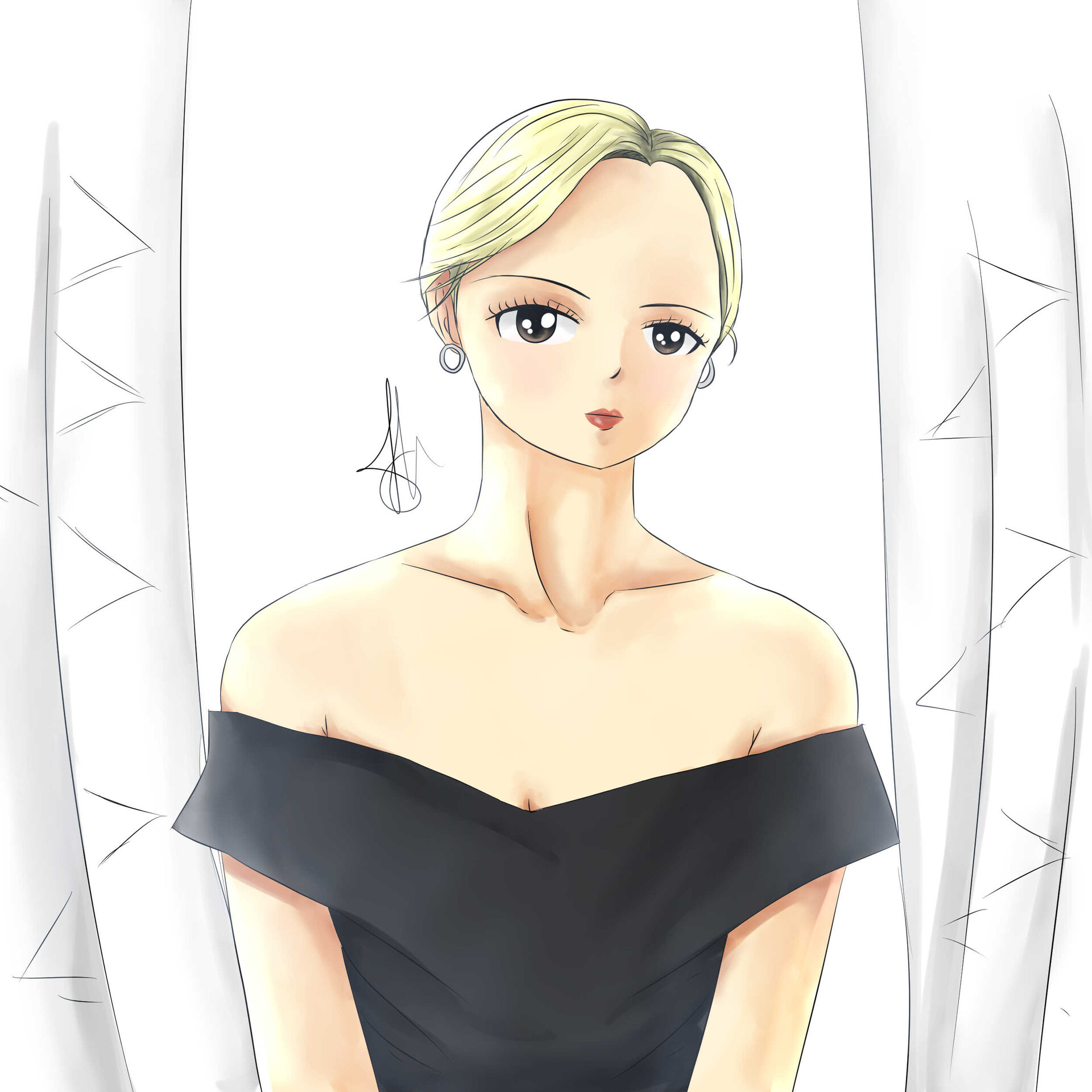 ArtStation - Yes, I am Mina Fanart