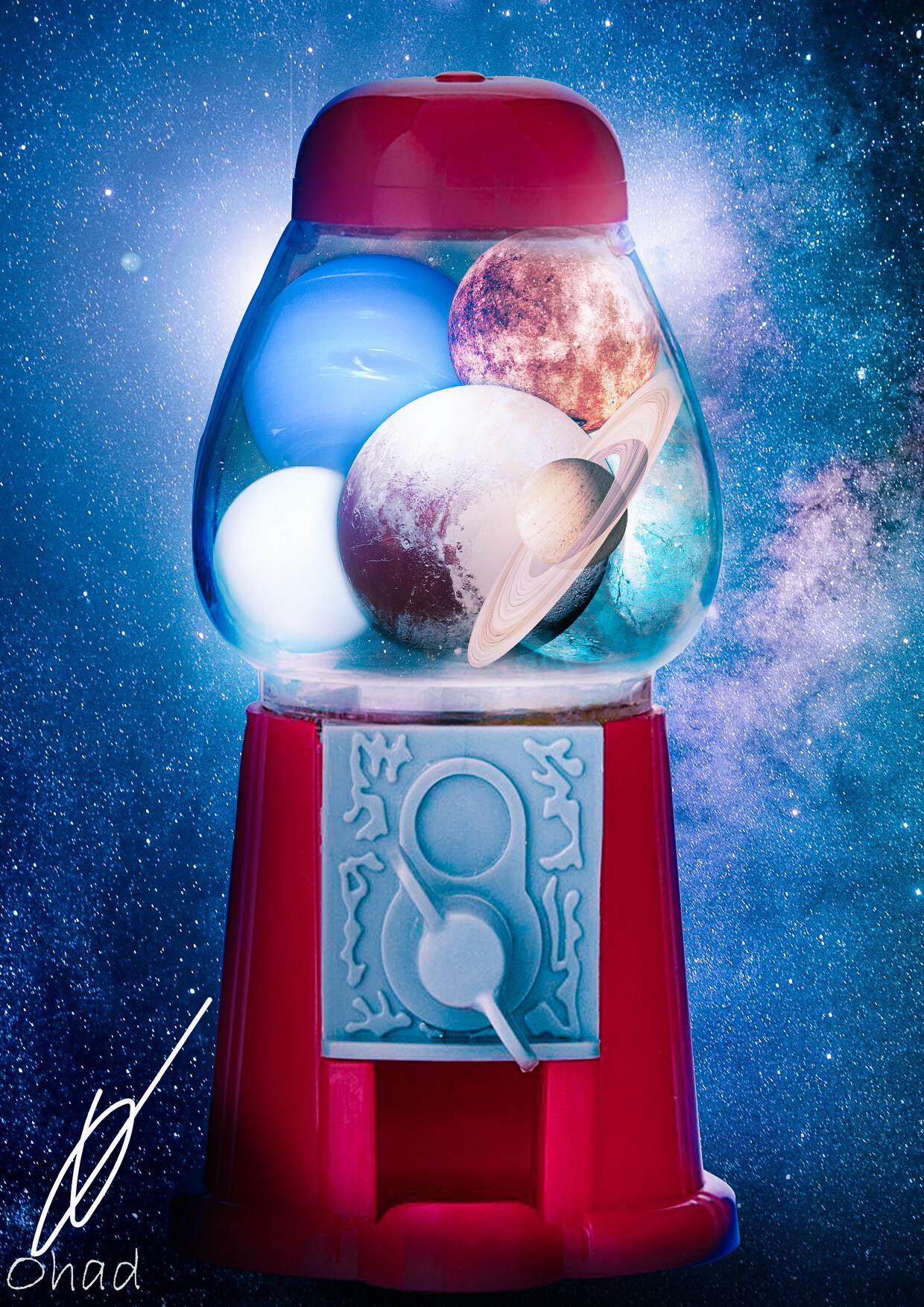 ArtStation - Space Gumball Machine