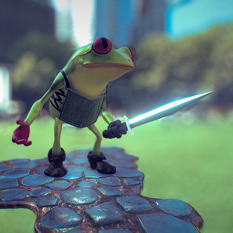 ArtStation - Frog Knight