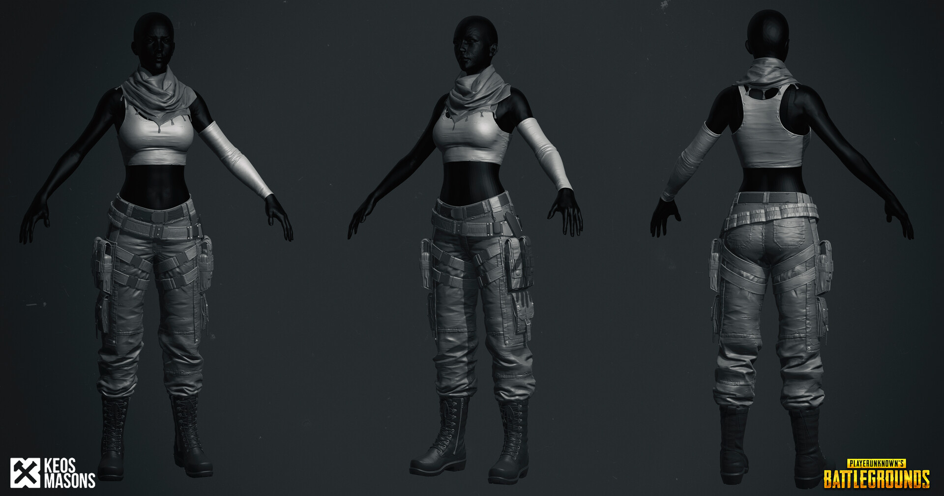 KEOS MASONS - PUBG - Kit