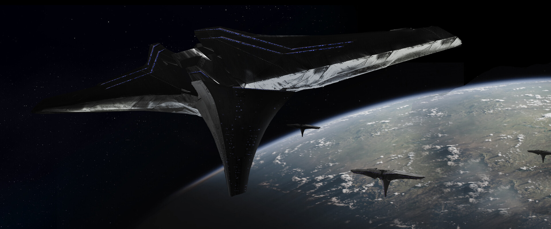 ArtStation - Capital ship arrival