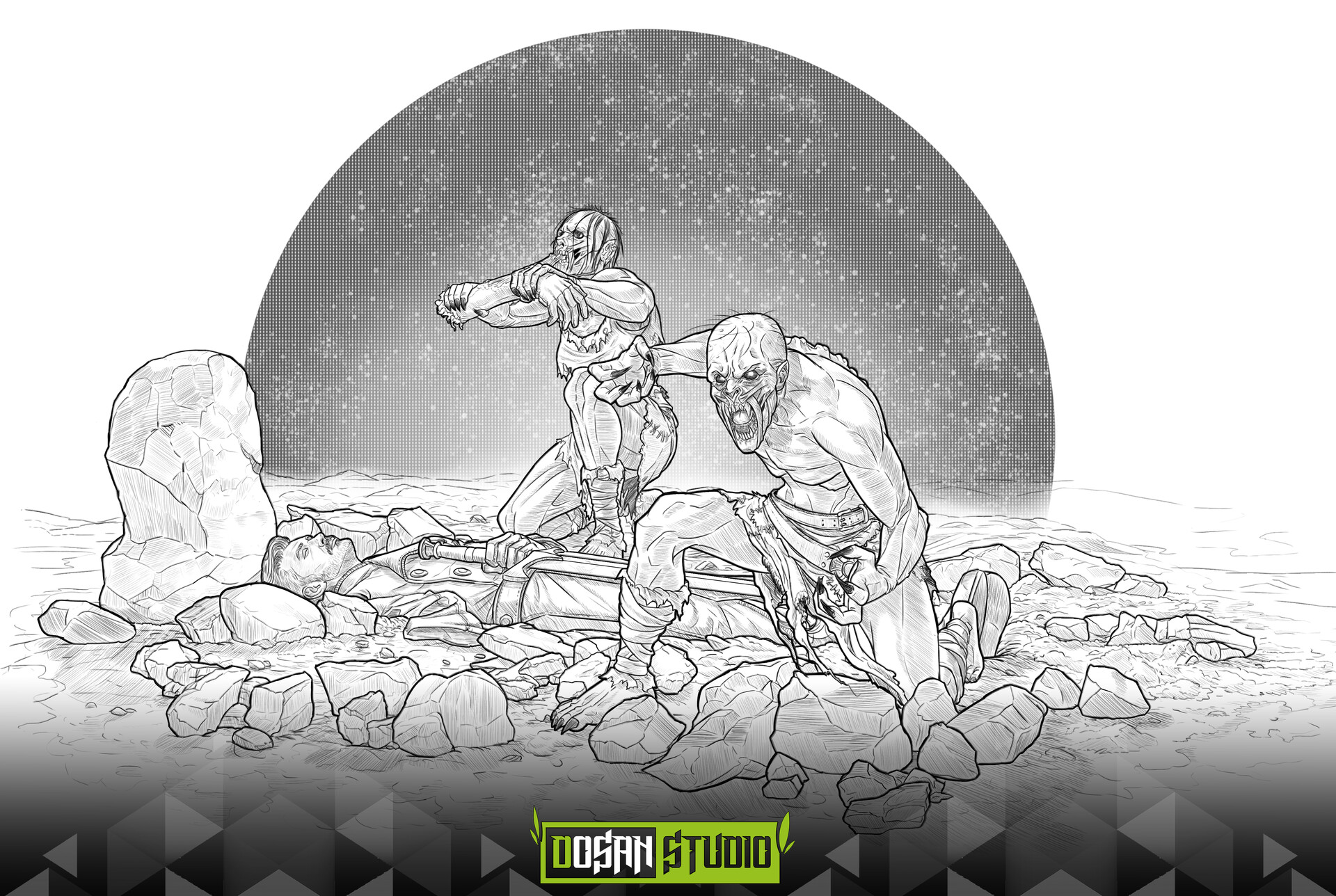 ArtStation - D&D ghoul